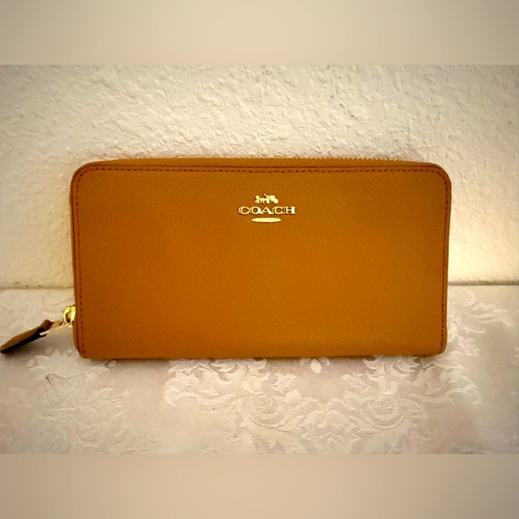 Coach | Bags | Coach Wallet Camel Color | Poshmark